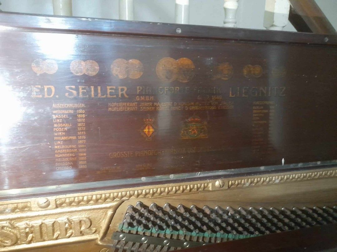 Vintage Upright Ed Seiler Piano, Hobbies & Toys, Music & Media, Musical ...