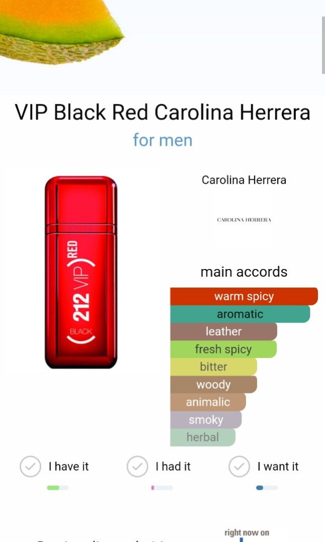 VIP Black Red 212 For Men 100ml by CAROLINA HERRERA Original Tester ...