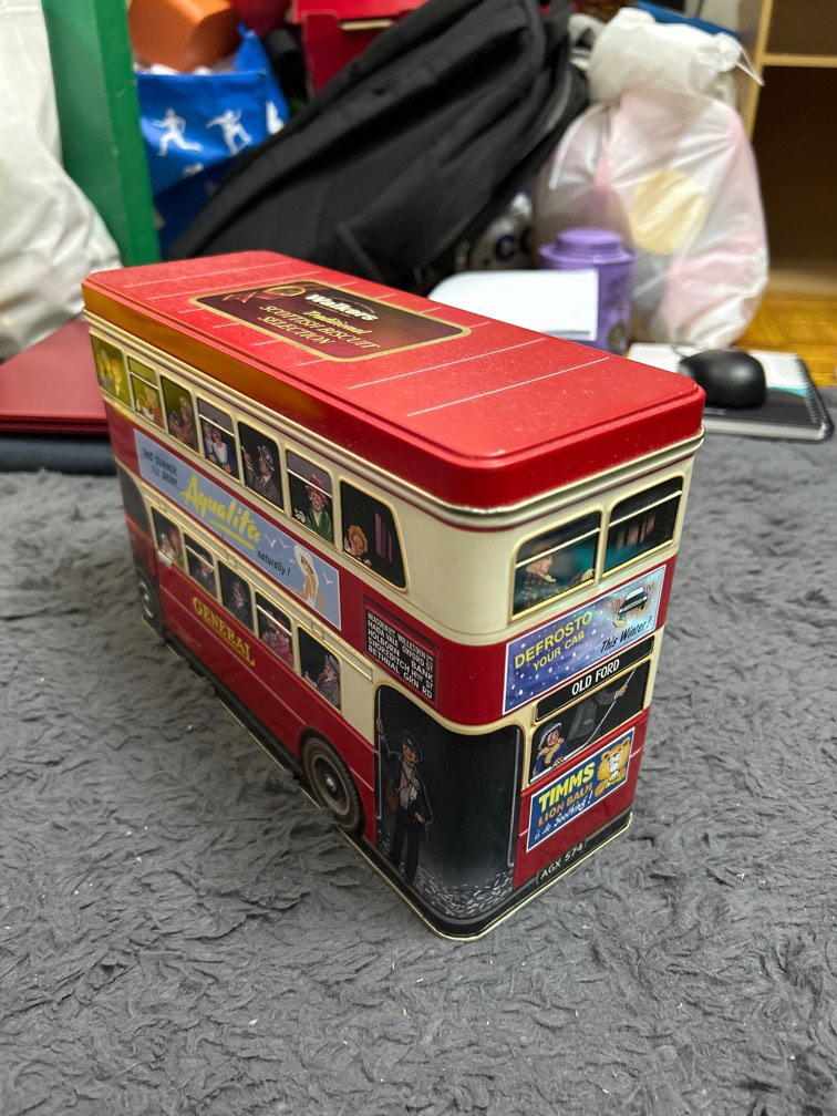 Walkers Bus Tin limited Edition, Hobbies & Toys, Collectibles ...