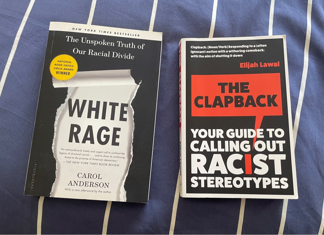 White Rage and The Clapback, Hobbies & Toys, Books & Magazines, Fiction ...