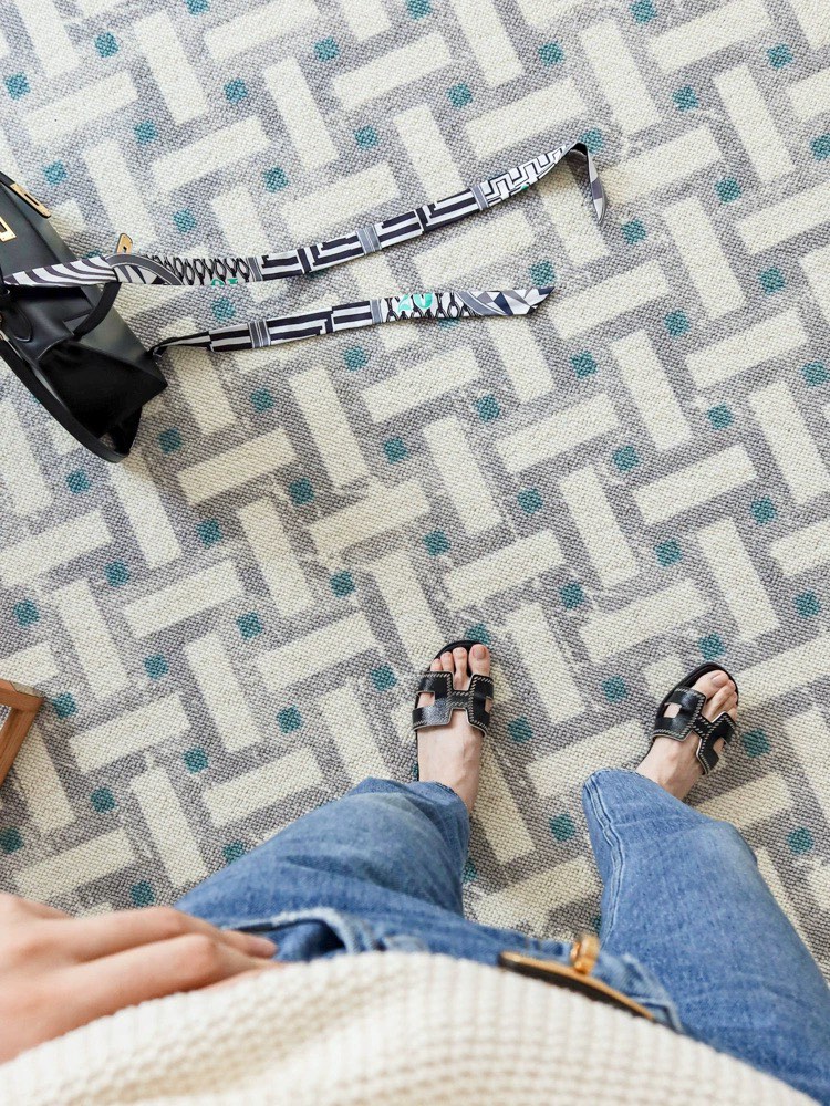 Wool carpet Hermes design, Furniture & Home Living, Home Decor, Carpets ...