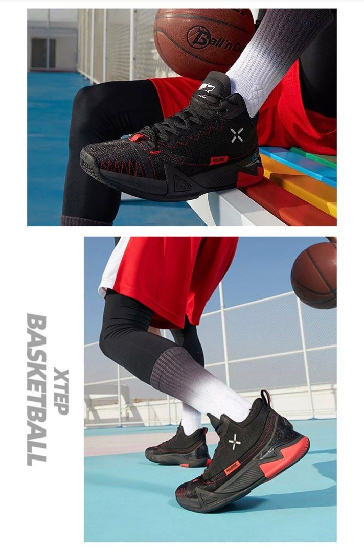XTEP SHARK Men Basketball Shoes on Carousell