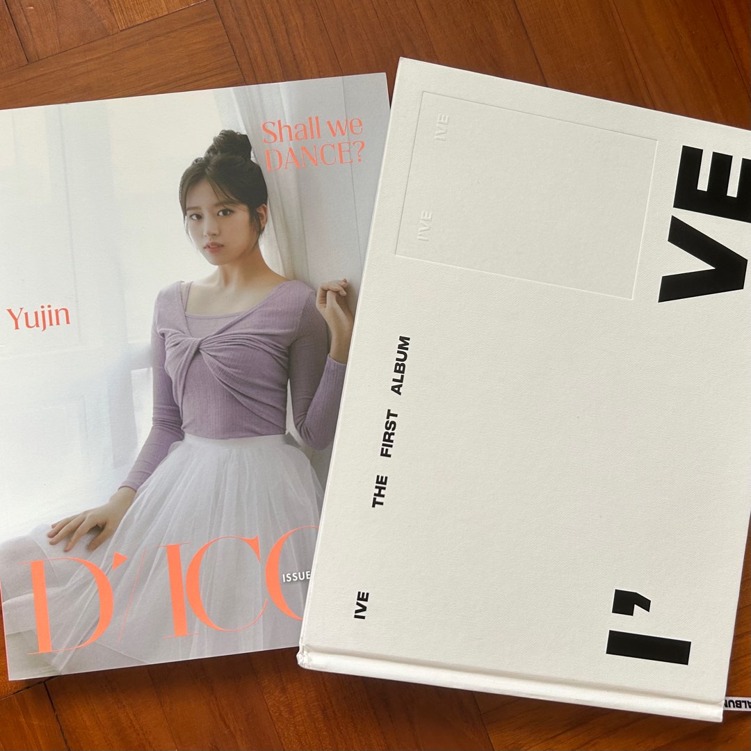 Yujin izone iz*one photo book pb dicon ive I am 淨專 CD 專輯 冇小卡, 興趣及遊戲, 收藏品及紀念品, 韓流 - Carousell
