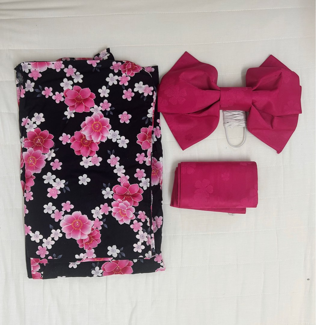 Yukata set, Women's Fashion, Dresses & Sets, Traditional & Ethnic wear ...