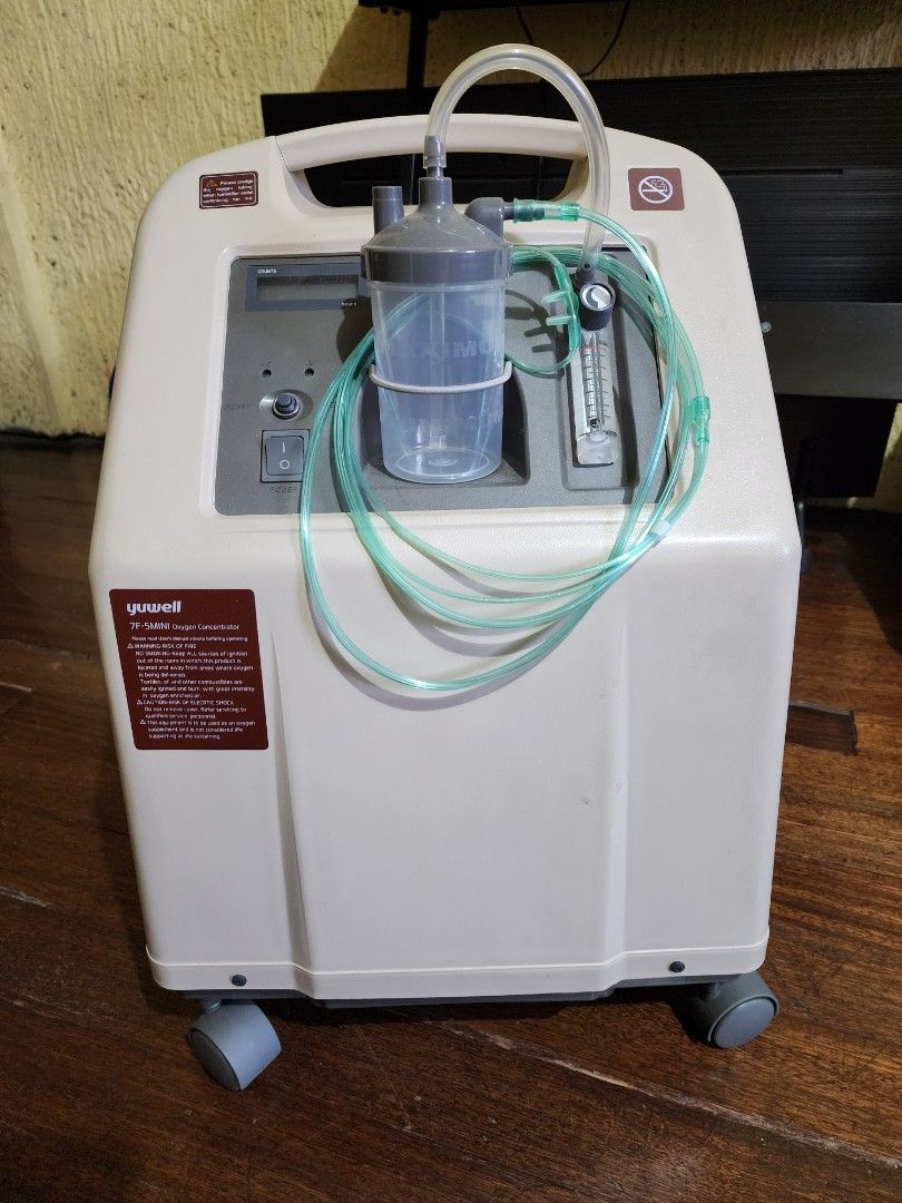 Yuwell 7F-5Mini Oxygen Concentrator on Carousell
