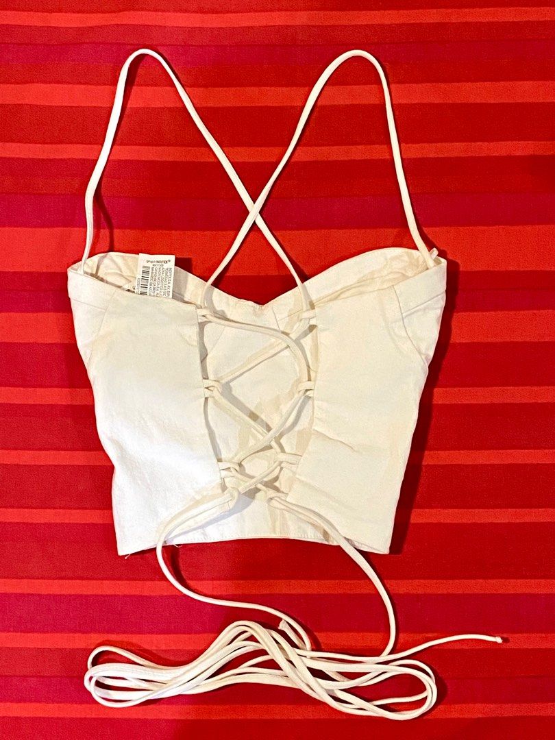 Zara Backless Top, Women's Fashion, Tops, Others Tops on Carousell