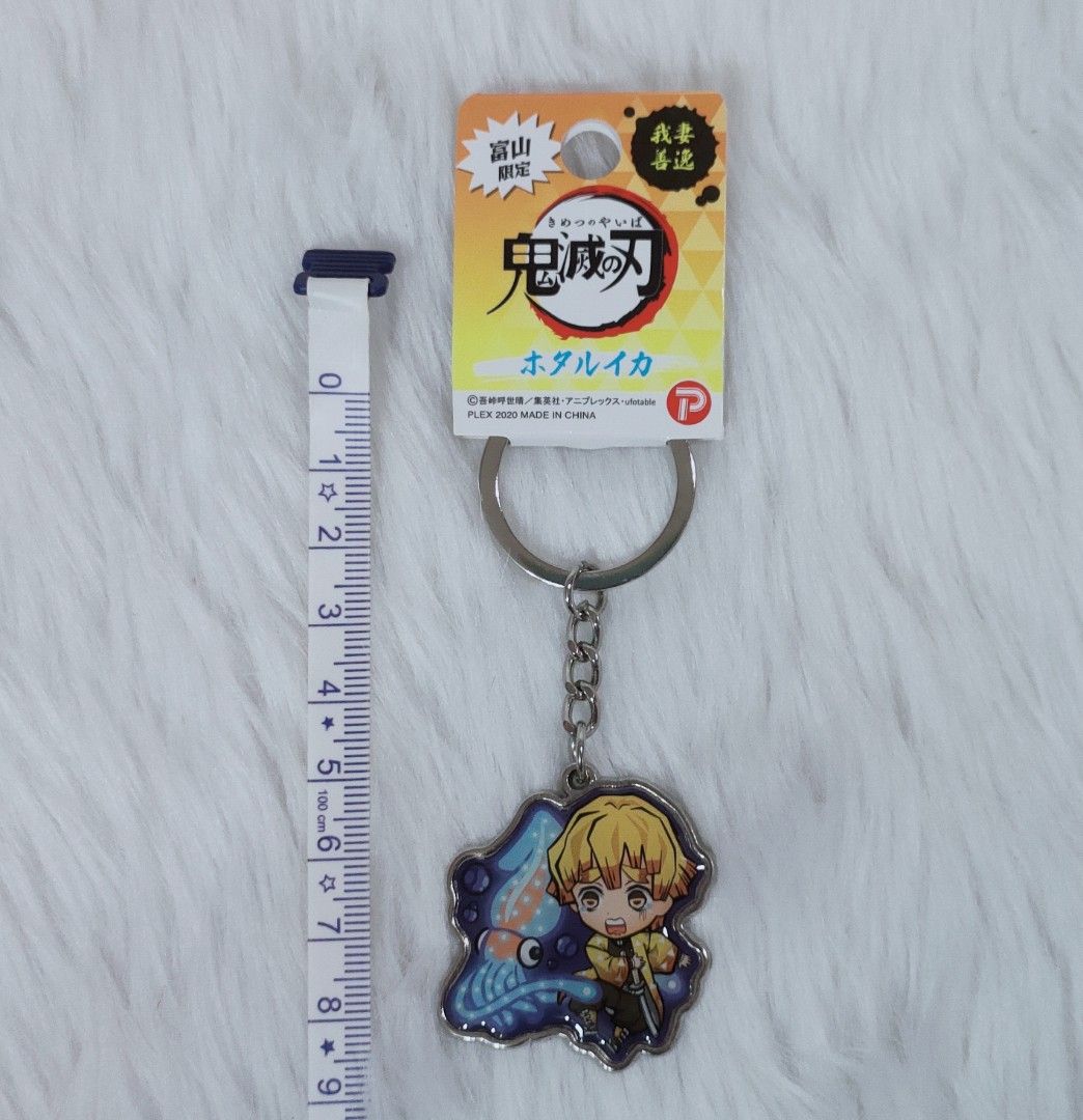 Zenitsu Metal Keychain Collectible 1, Hobbies & Toys, Toys & Games on ...