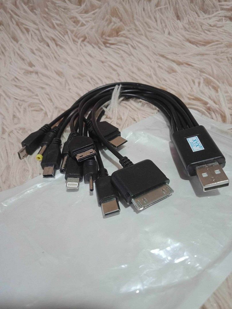 10in1 MULTI CHARGING PIN USB CABLE on Carousell