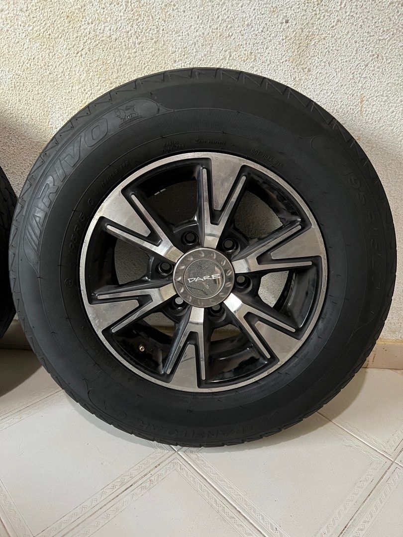 15inch Hiace Alloy Sports Rim, Car Accessories, Tyres & Rims on Carousell