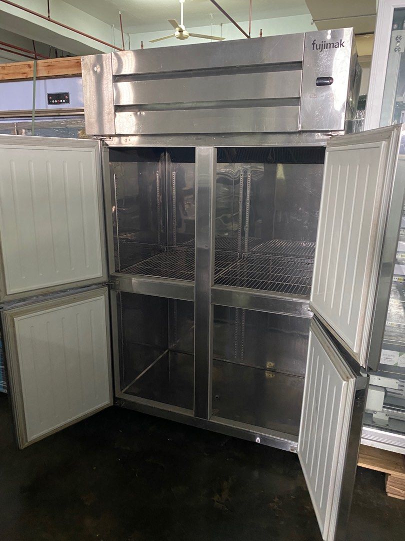 4 door upright chiller. Blower cooling. Free deliver and 3 months ...
