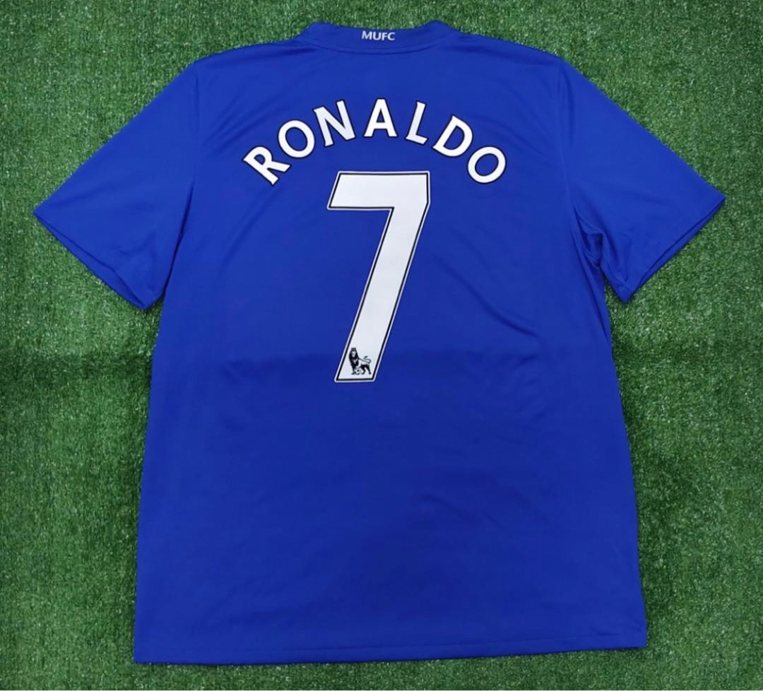 #7 CR7 Cristiano Ronaldo Manchester United 2008/09 3rd soccer/football ...