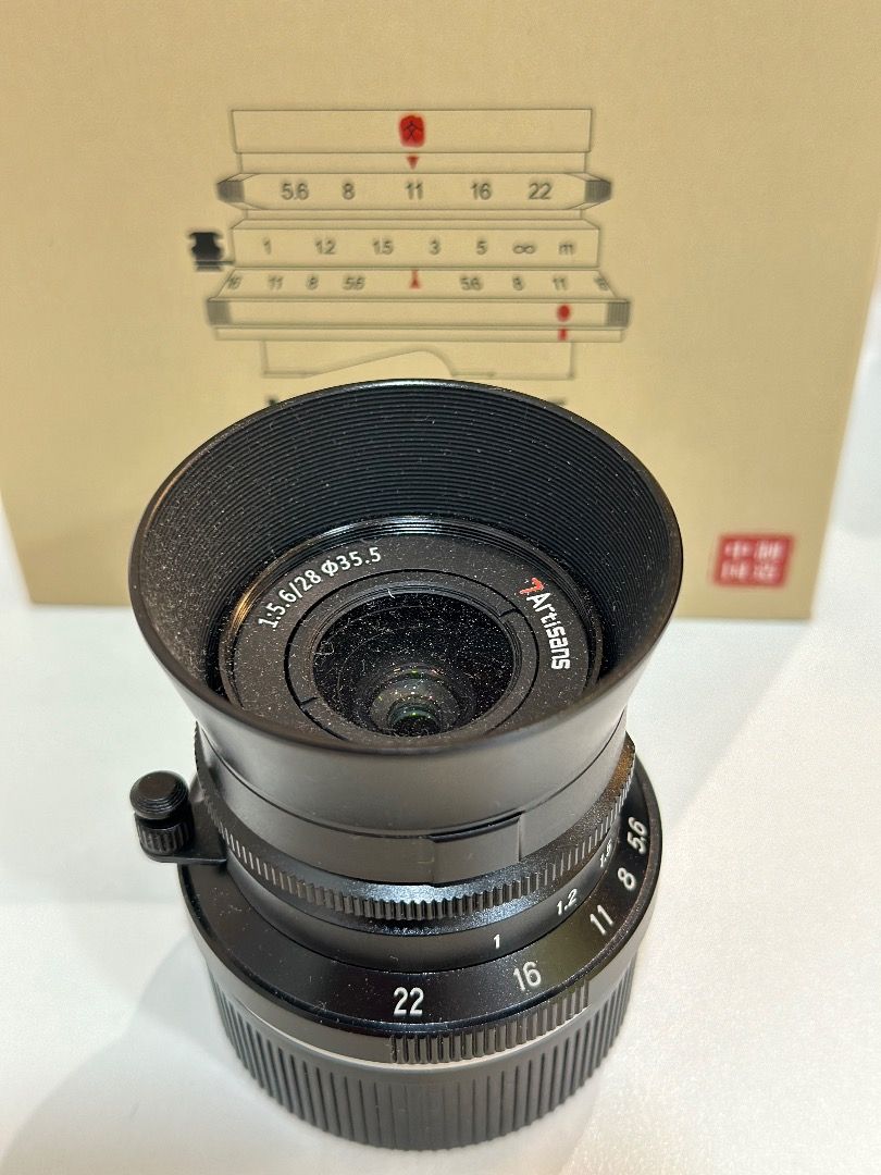 7artisans 28mm f5.6 Wen M Mount, Photography, Lens & Kits on Carousell
