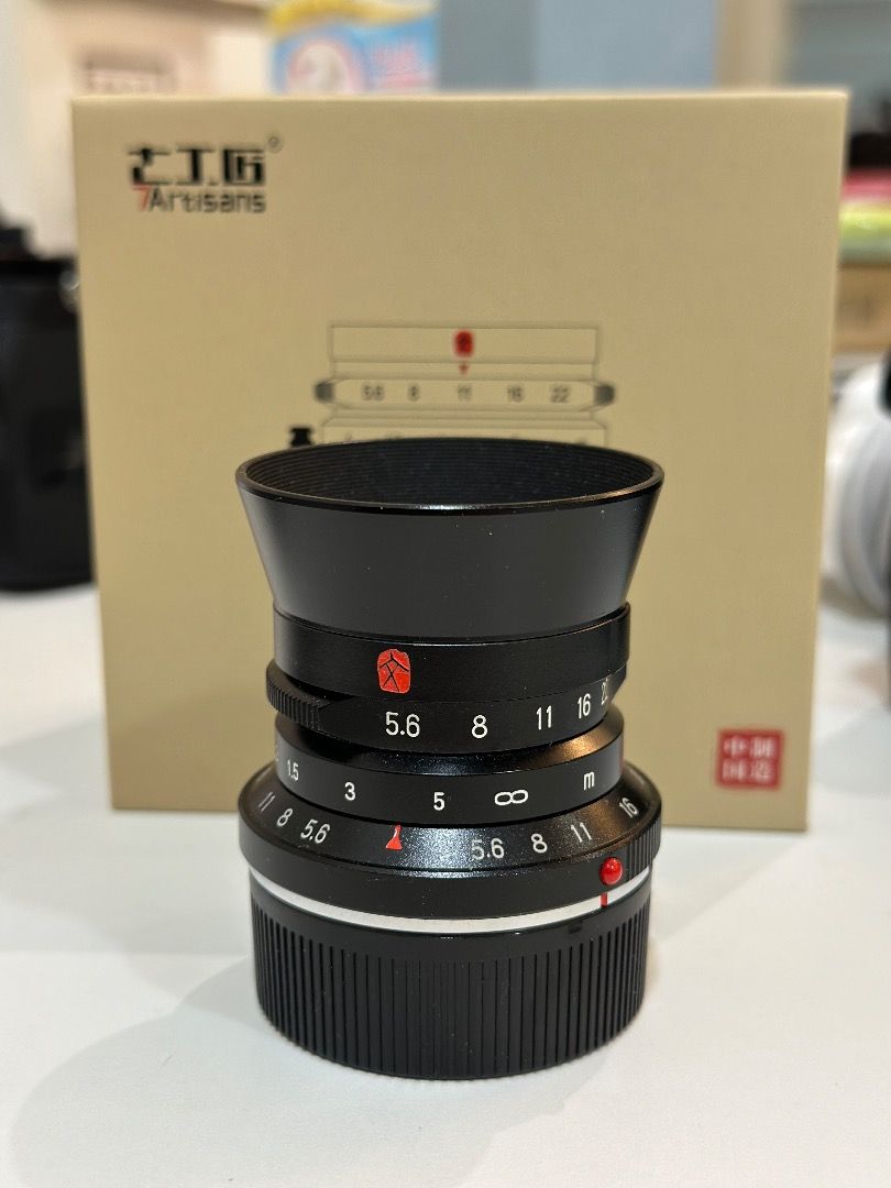 7artisans 28mm f5.6 Wen M Mount, Photography, Lens & Kits on Carousell