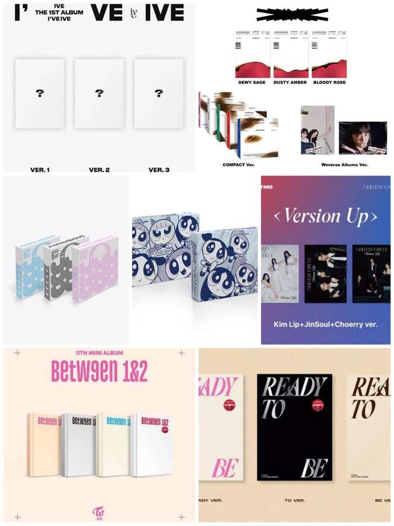 [8.8 sale] k-pop girl group sealed albums, Hobbies & Toys, Memorabilia & Collectibles, K-Wave on ...