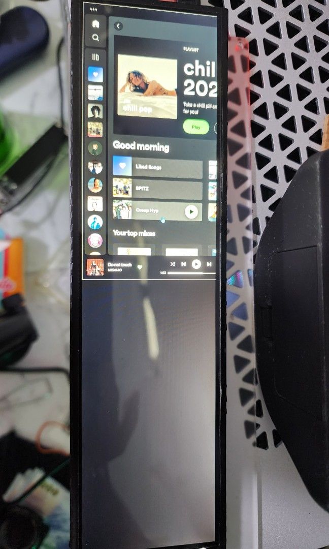 8 inch LCD ips mini LCD monitor panel secondary screen display desktop ...