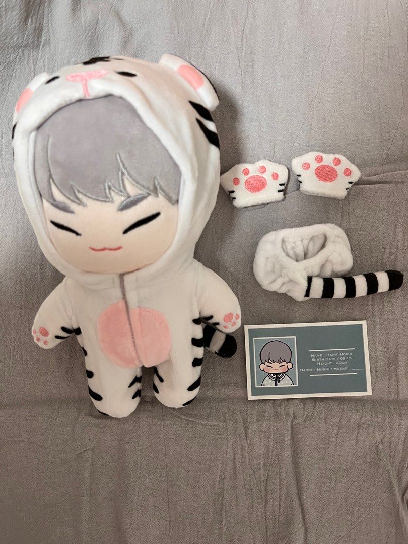 [出] SVT Hoshi/ Dk 20cm娃 -Hairy Hoshi/ Baby Seokmin, 興趣及遊戲, 收藏品及紀念品, 韓流 ...