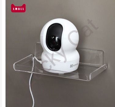 Acrylic Camera Stand Free-Punch Projector Bracket Wall Mount stand Home ...