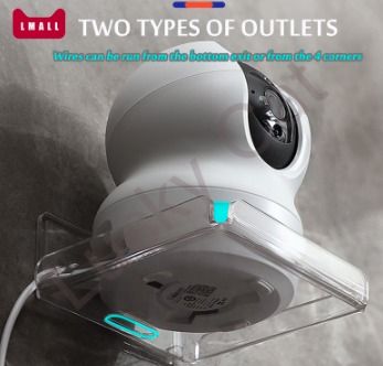 Acrylic Camera Stand Free-Punch Projector Bracket Wall Mount stand Home ...