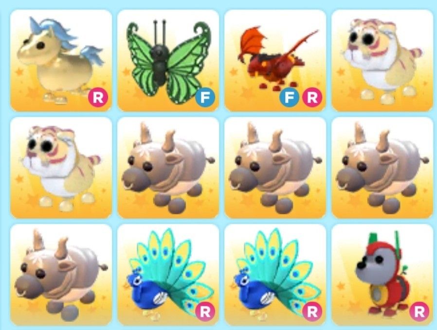 ADOPT ME LEGENDARY PET BUNDLE, Video Gaming, Video Game Consoles ...