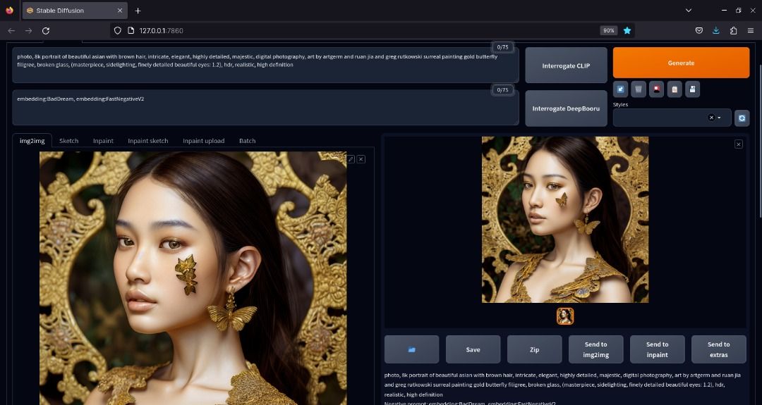 Stable Diffusion (AI) text to image generator pre-installed (SSD ...