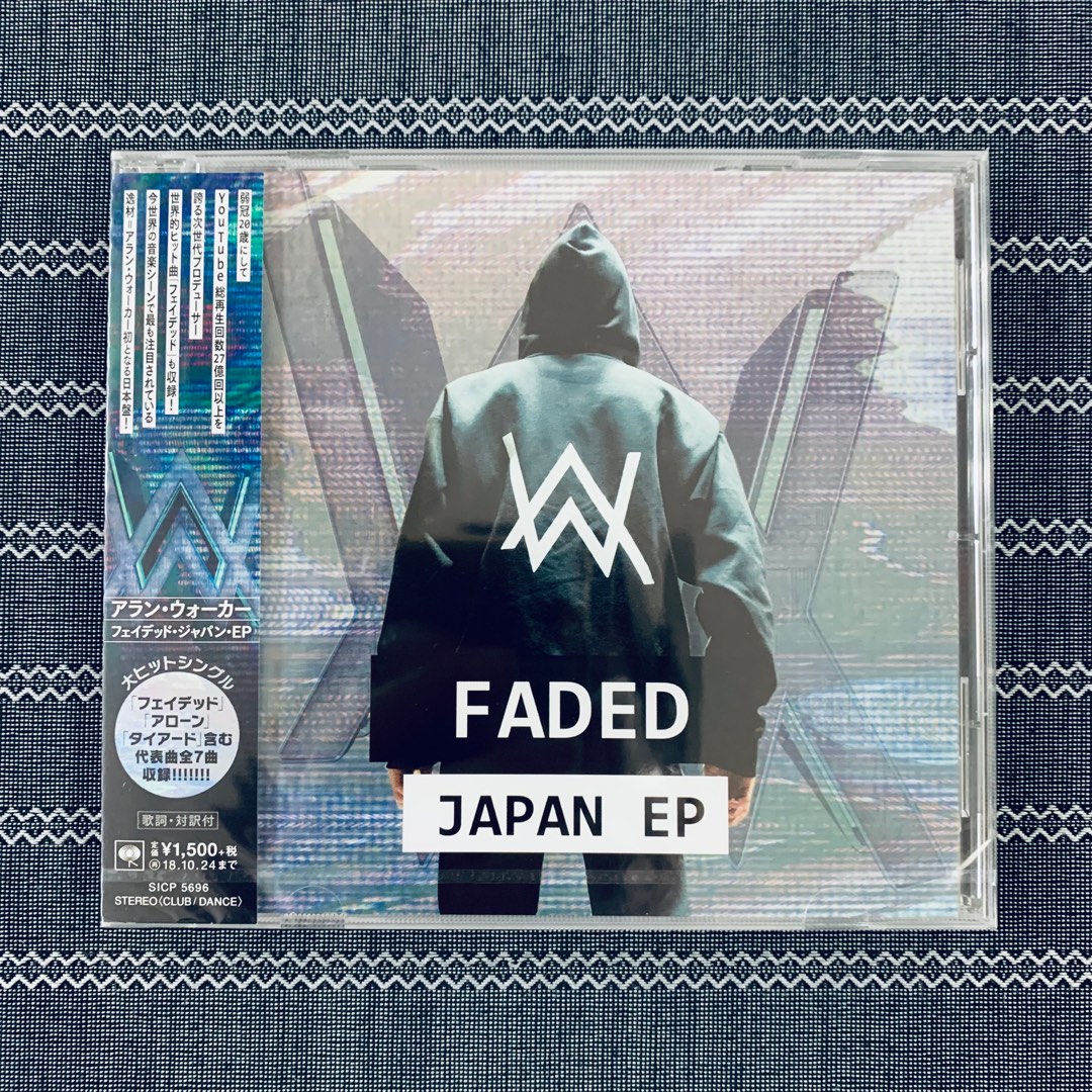 Alan Walker - Faded Japan EP [Japan Edition] CD, Hobbies & Toys, Music & Media, CDs & DVDs on ...