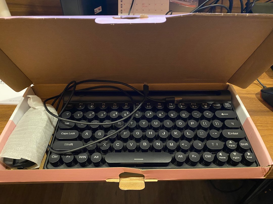 Alon wireless keyboard and mouse set, Bluetooth 5.1 black, Computers ...