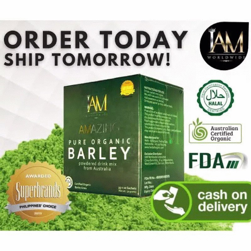 Amazing Barley ( AMAZING Pure Organic Barley Powder contains all ...