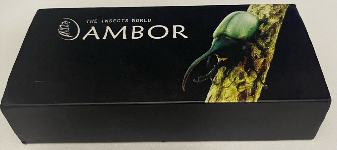 AMBOR The Insects World 甲蟲標本（鍬形蟲）, 興趣及遊戲, 玩具 & 遊戲類 - Carousell