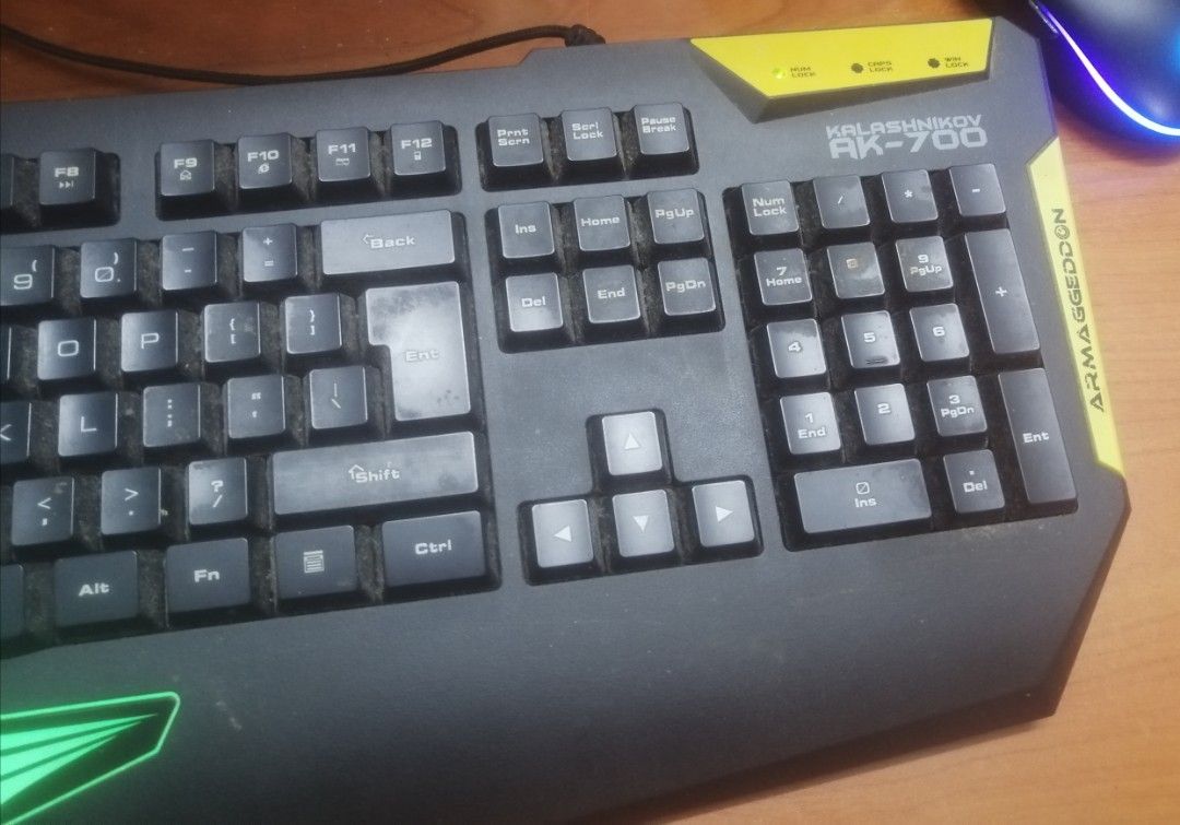 Armaggeddon AK-700 Gaming Keyboard, Computers & Tech, Parts ...