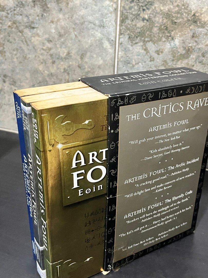 Artemis Fowl series by Eoin Colfer, Hobbies & Toys, Books & Magazines ...