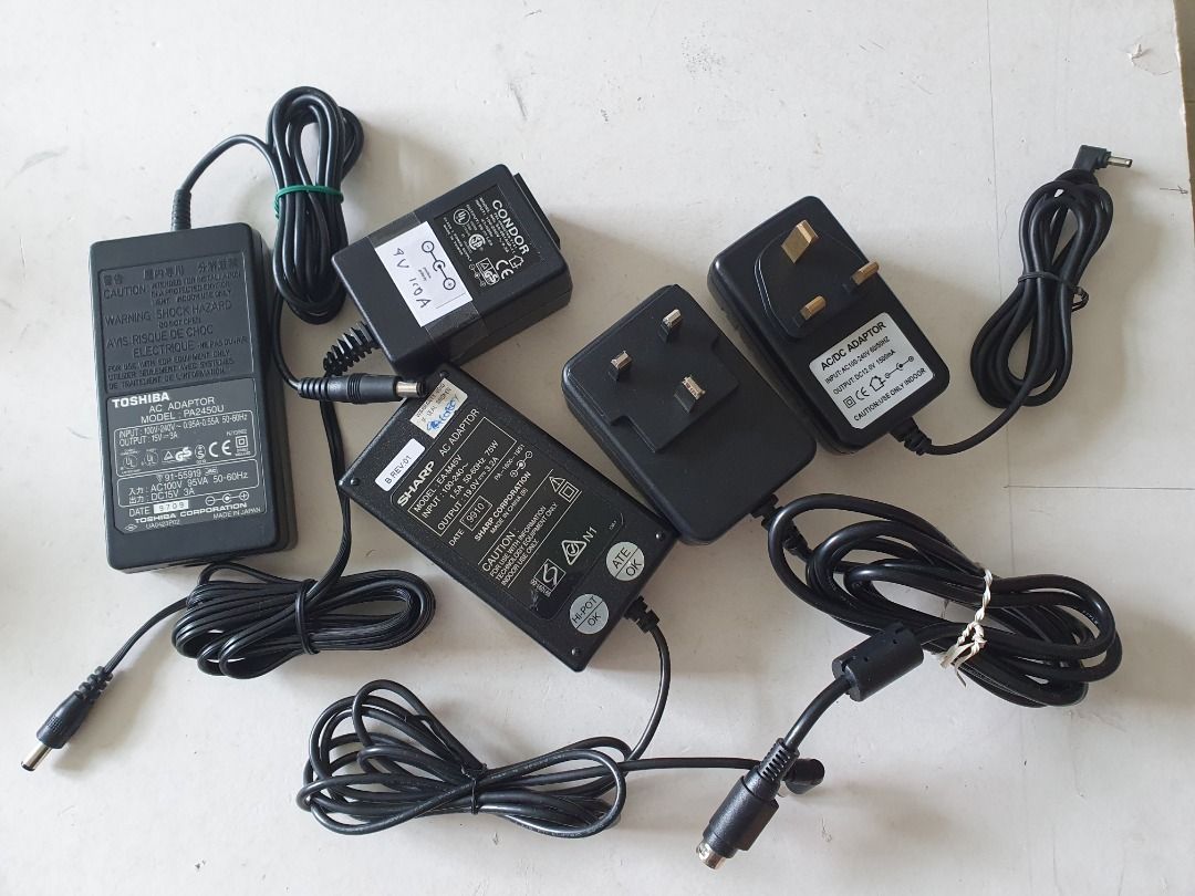Item 22 Assorted AC-DC & AC-AC Power Adaptors, Computers & Tech, Parts & Accessories, Cables ...