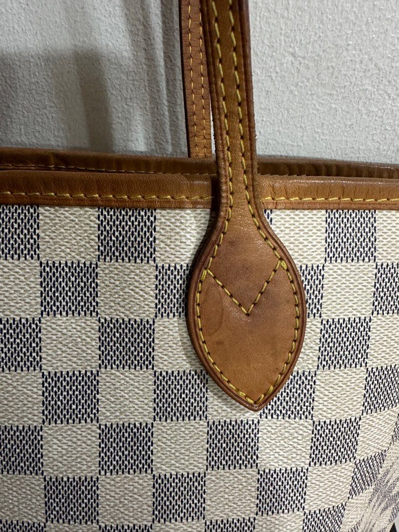 Authentic LV neverfull in azure MM, Luxury, Bags & Wallets on Carousell