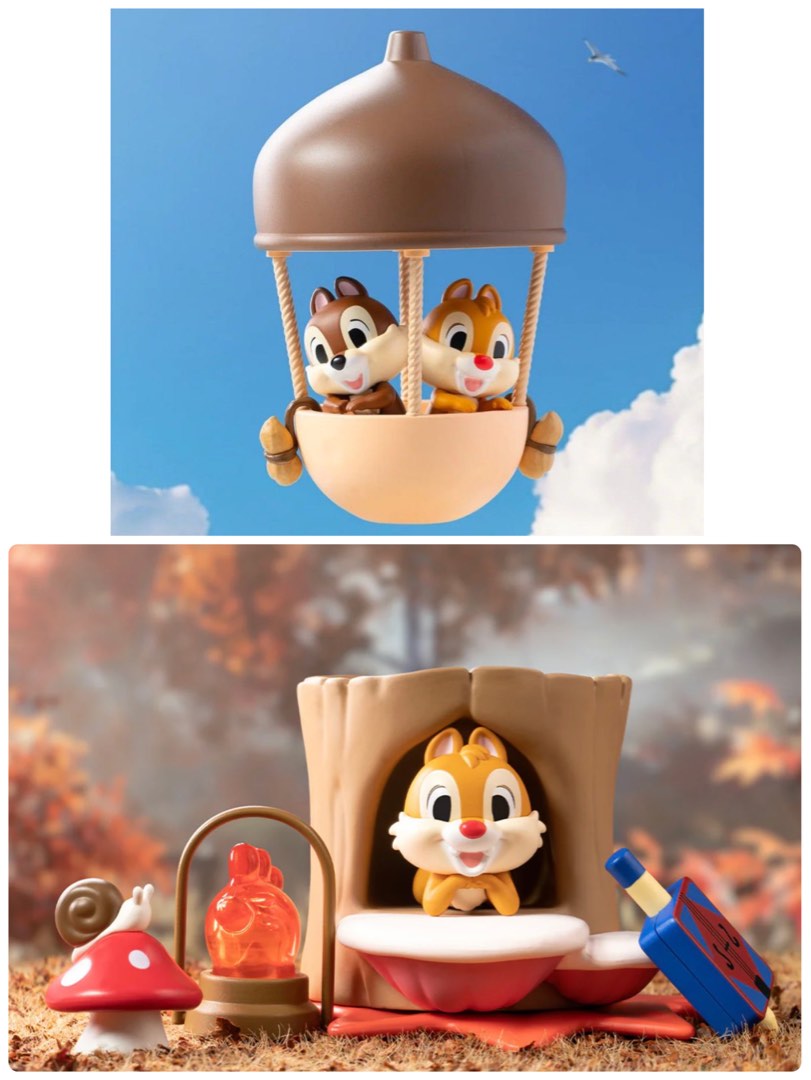 Authentic Popmart Pop Mart Chip dale Daily series secret base / scene ...