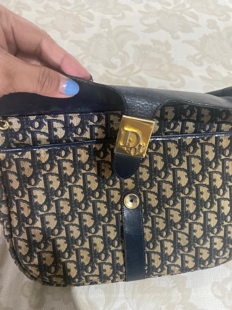 Authentic Vintage Christian Dior bag on Carousell