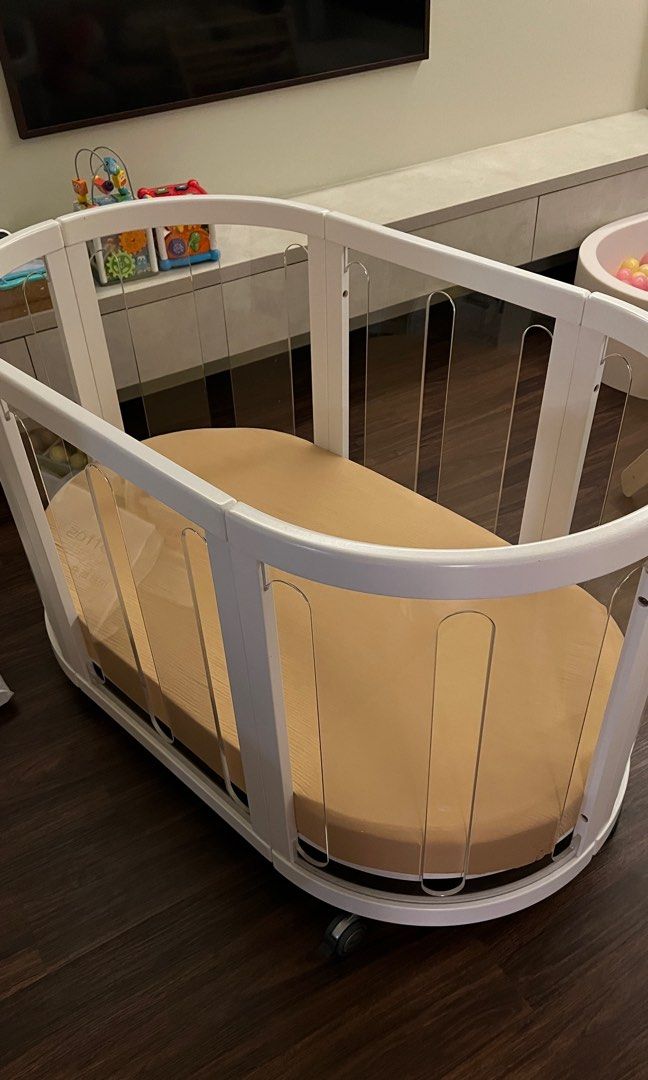 Babyhood Kaylula Sova Clear Cot, Babies & Kids, Baby Nursery & Kids ...