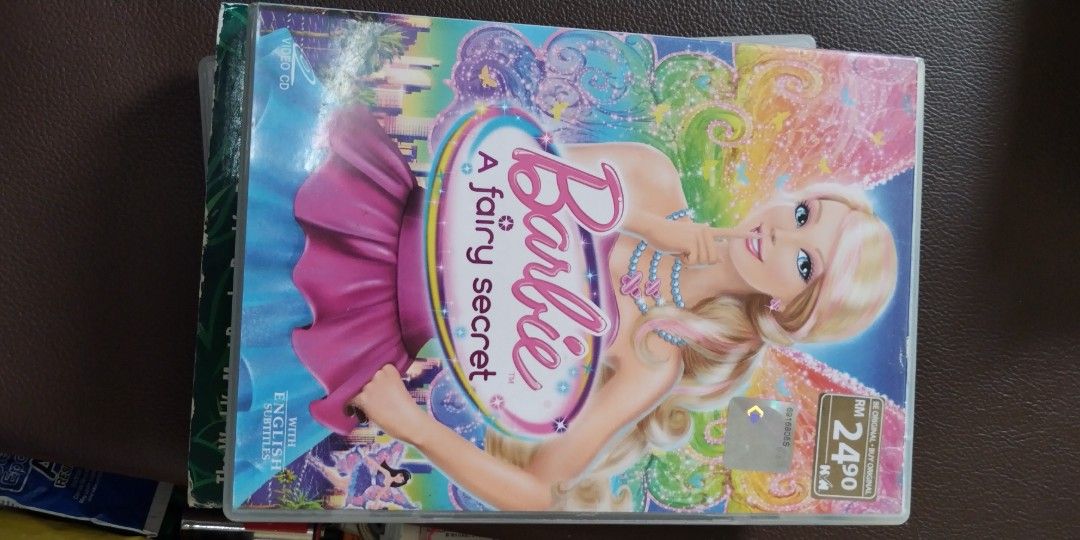 Barbie vcd movie a fairy secret, Hobbies & Toys, Music & Media, CDs ...