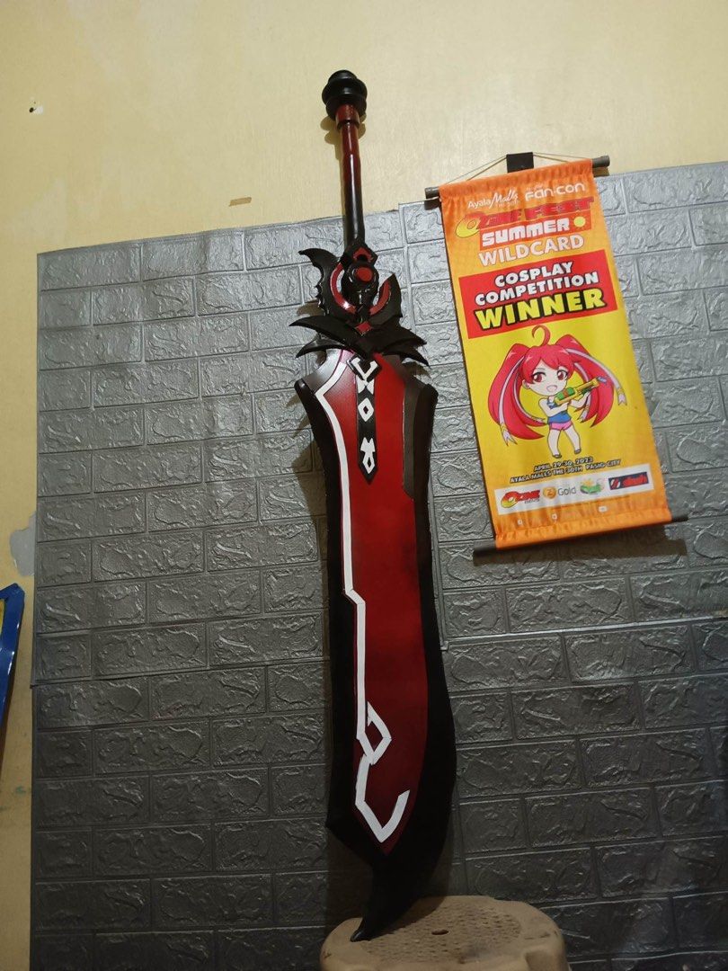 Blackcliff Slasher Claymore Genshin Impact Props on Carousell