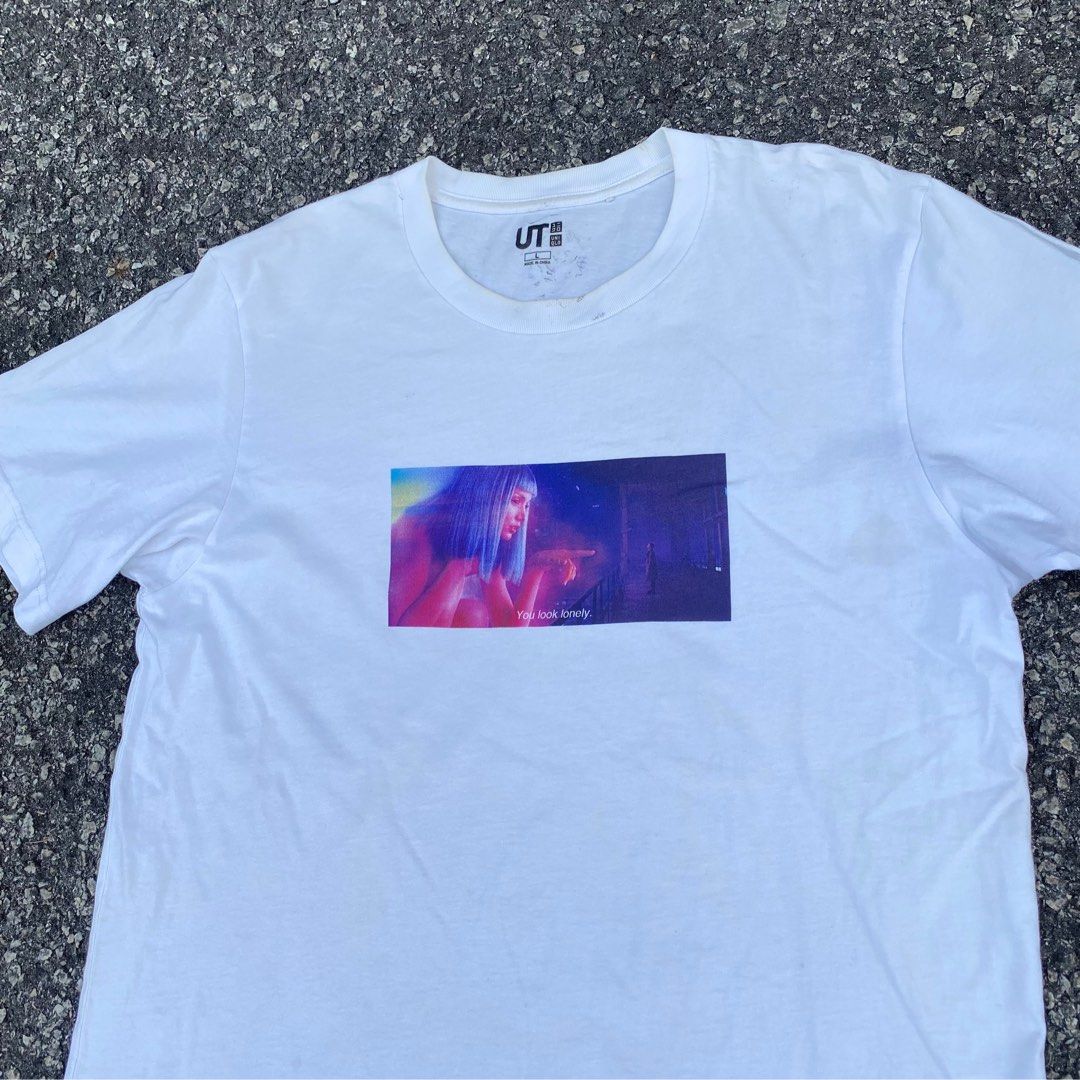 Blade Runner 2049 X Uniqlo Promo Movie Tee Ryan Gosling, Men's Fashion ...