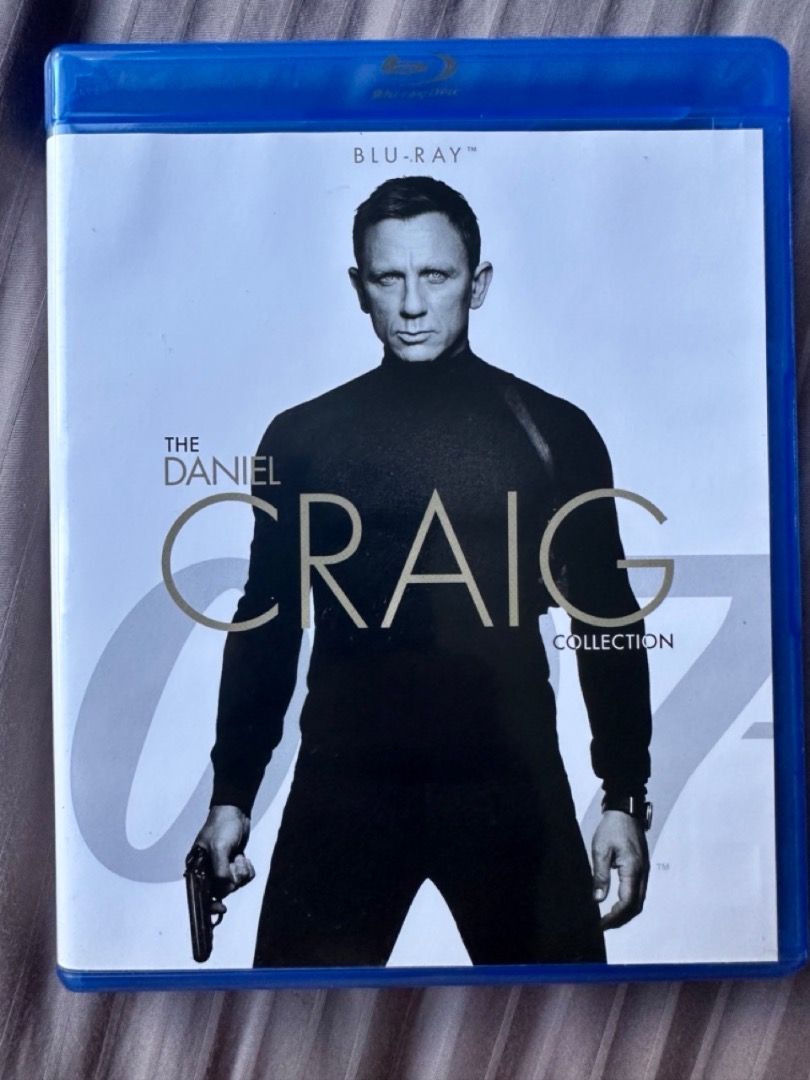 BLU-RAY James Bond Collection - The DANIEL CRAIG (4 Movies in one box ...