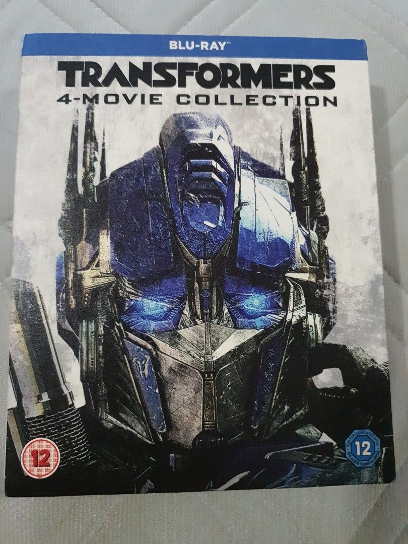 Bluray Transformers 4-movie collection, Hobbies & Toys, Music & Media ...