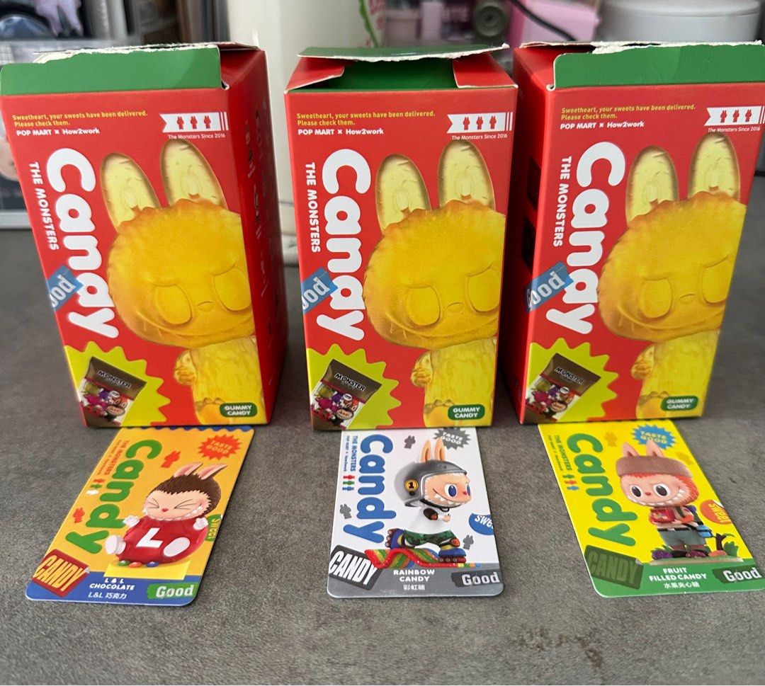 BNIF Labubu Candy The Monsters popmart, Hobbies & Toys, Toys & Games on ...