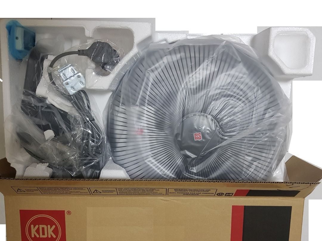 Brand NEW 16" KDK Wall Fan with Remote control, Furniture & Home Living ...