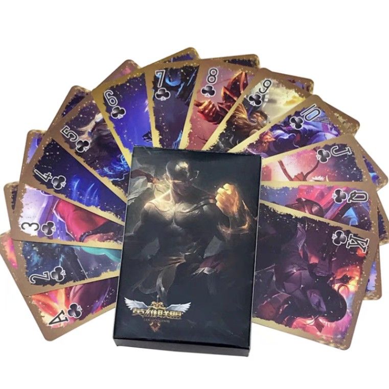[Brand New] League of Legends Poker Cards (54 + 1 exquisite design card ...