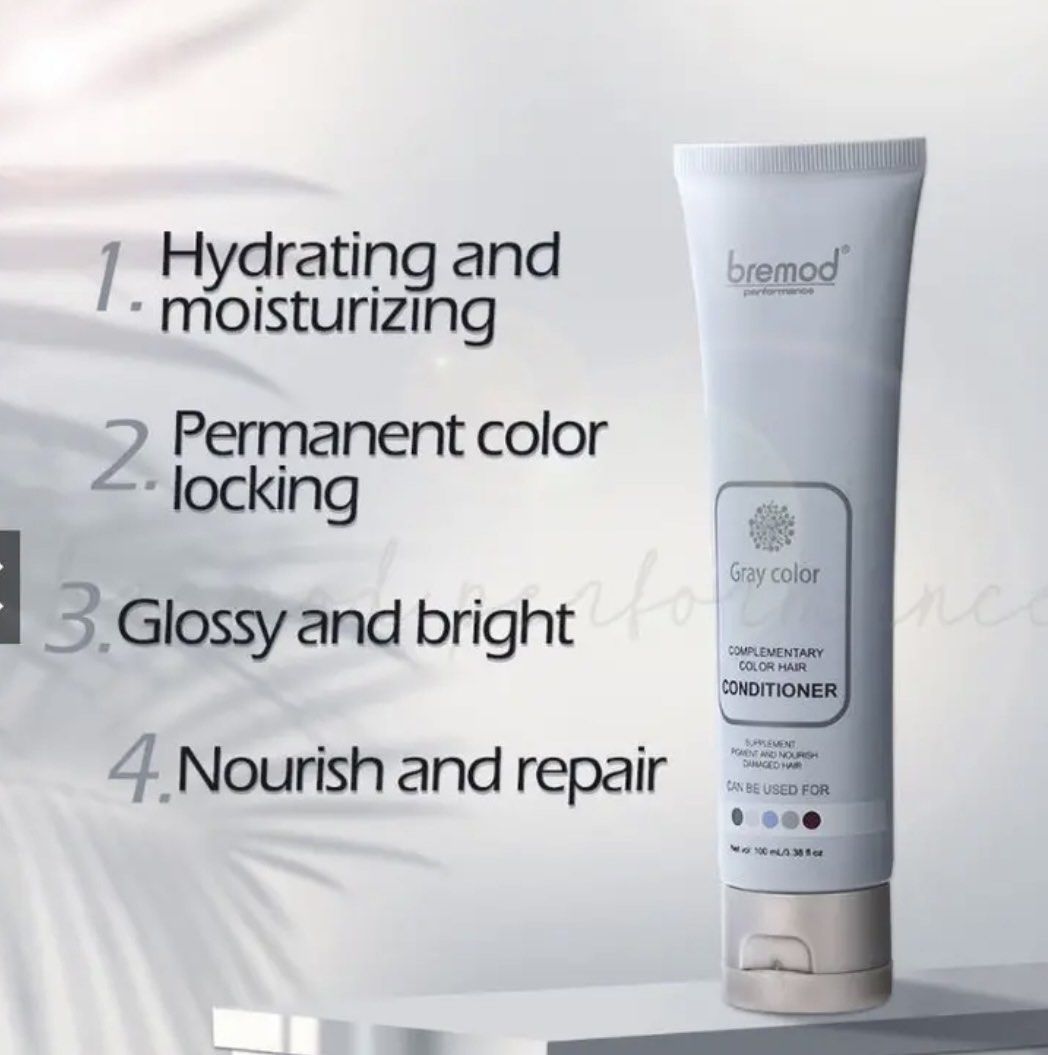 Bremod Complementary Hair Color Conditioner Gray Color on Carousell
