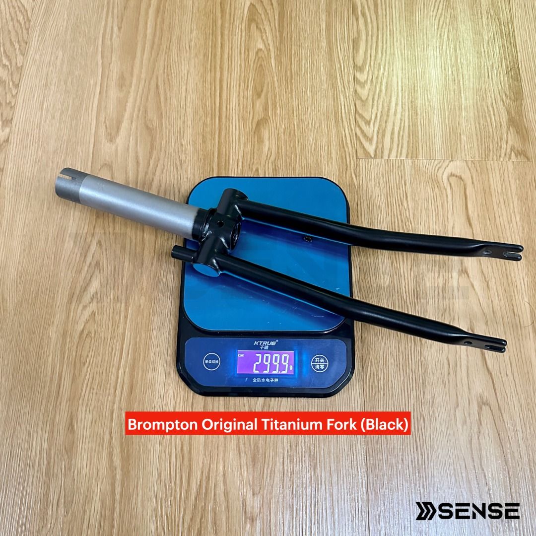 Brompton Original Titanium Fork & Rear Triangle, Sports Equipment, Bicycles & Parts, Parts ...