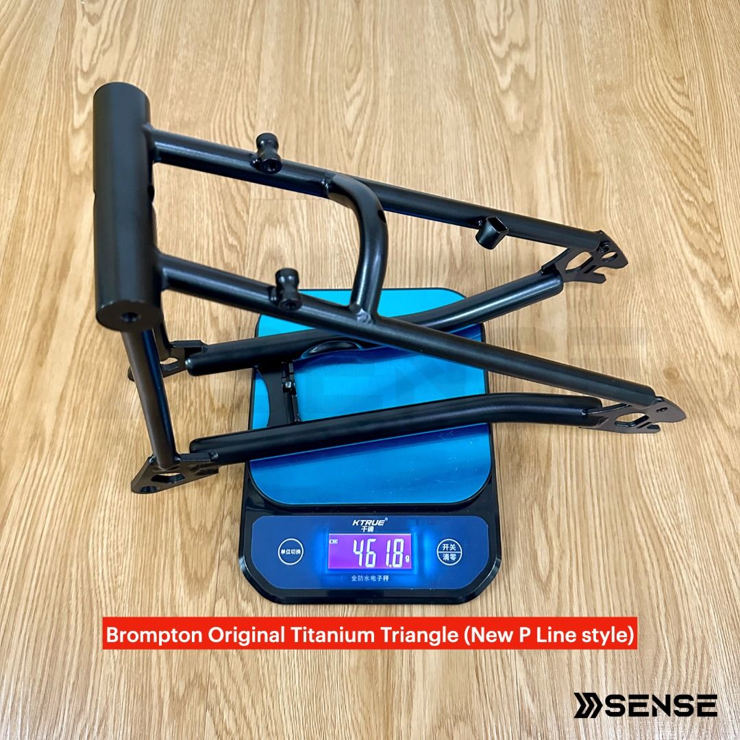 Brompton Original Titanium Fork & Rear Triangle, Sports Equipment ...