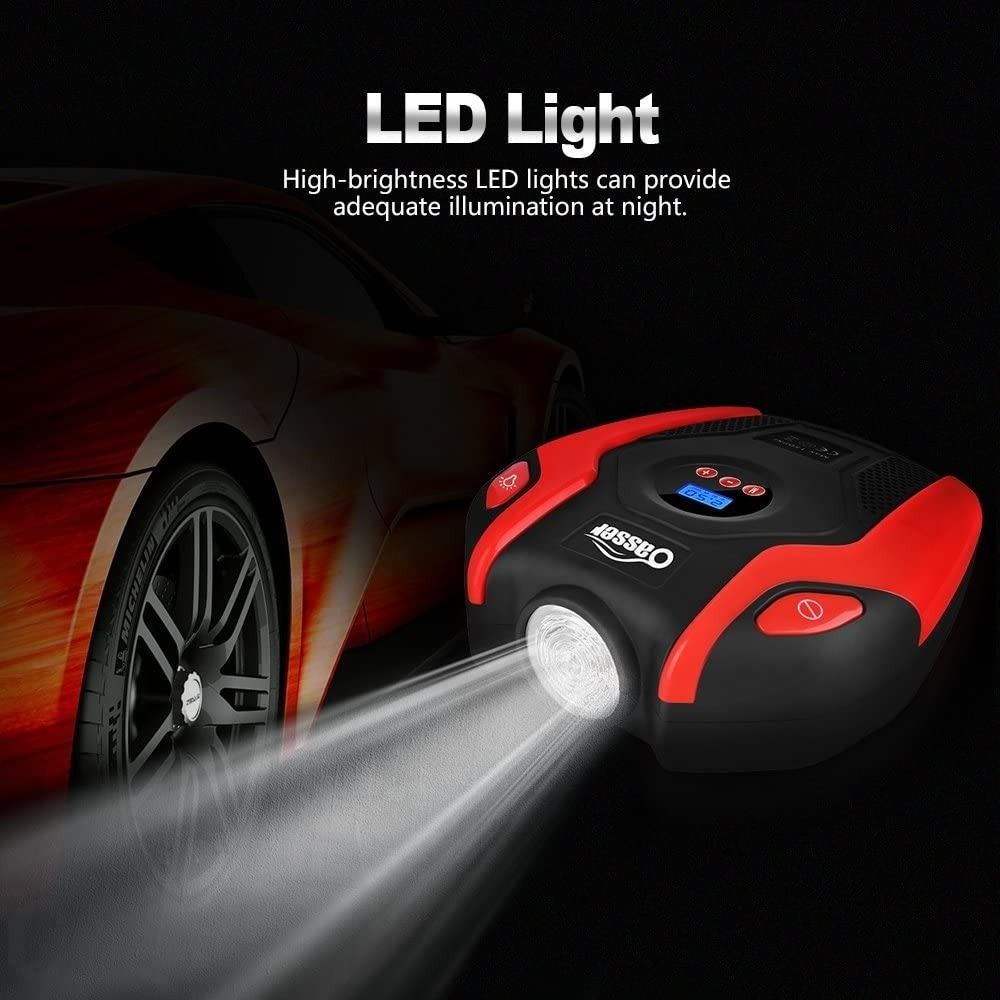 [C0426] Oasser Air Compressor Tire Inflator Pump Electric Portable Air ...