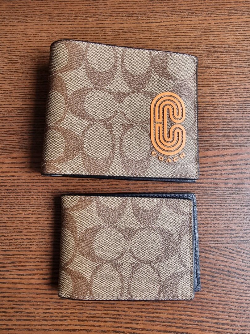 Coach 3-in-1 Wallet in Colorblock Signature Canvas with Coach Patch ...