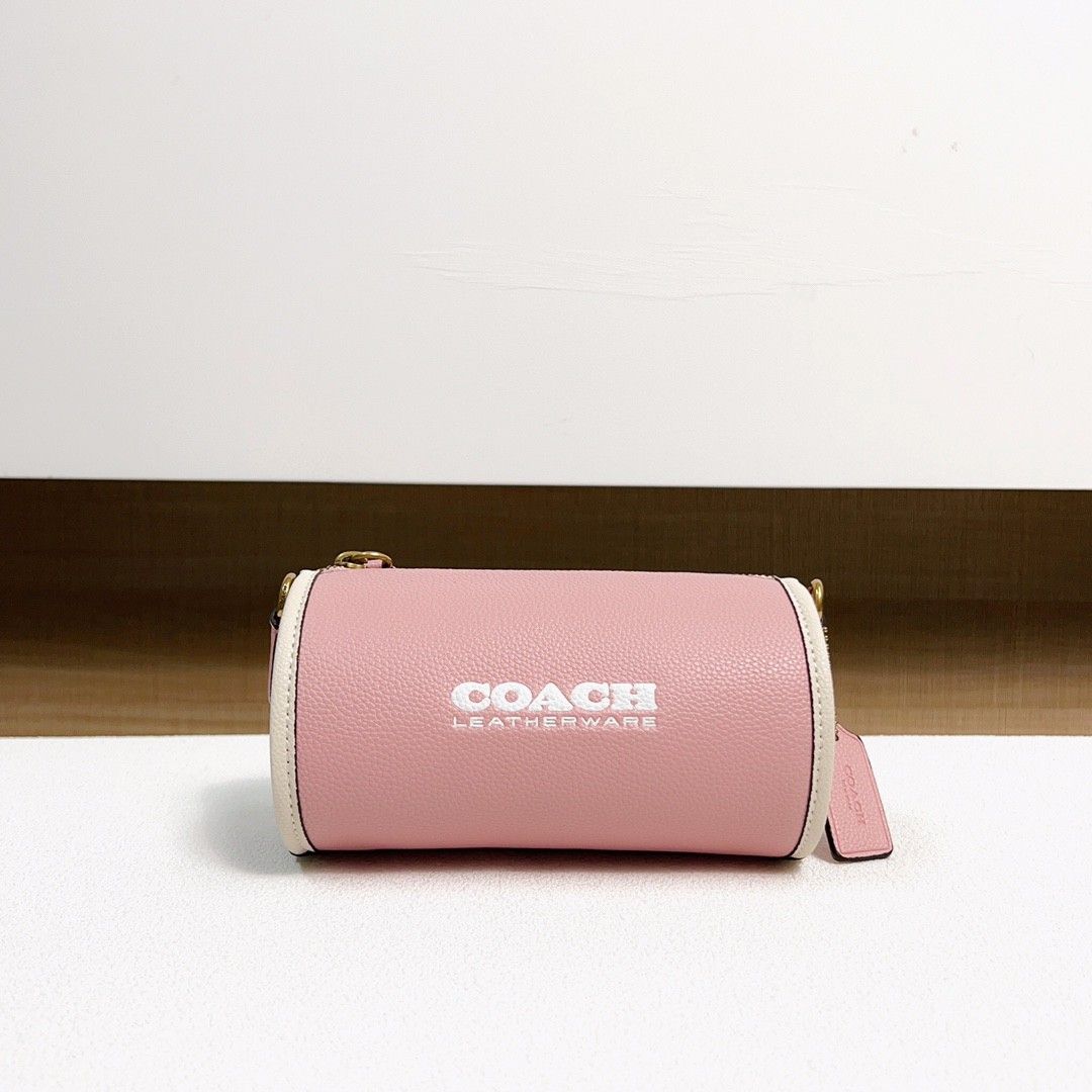 Coach Orion Barrel Crossbody Bag Pink, Luxury, Bags & Wallets on Carousell