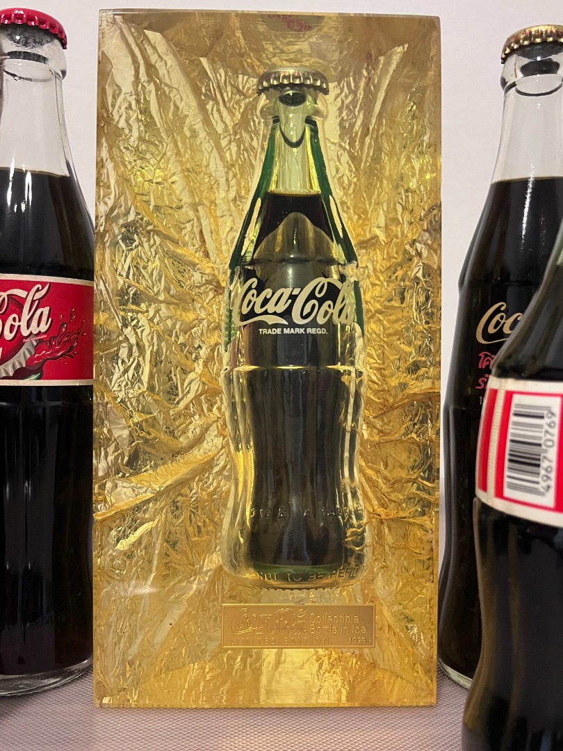 "Coca-Cola Collectible in Ice Limited Edition #1929" ~ Coca-Cola Bottle ...